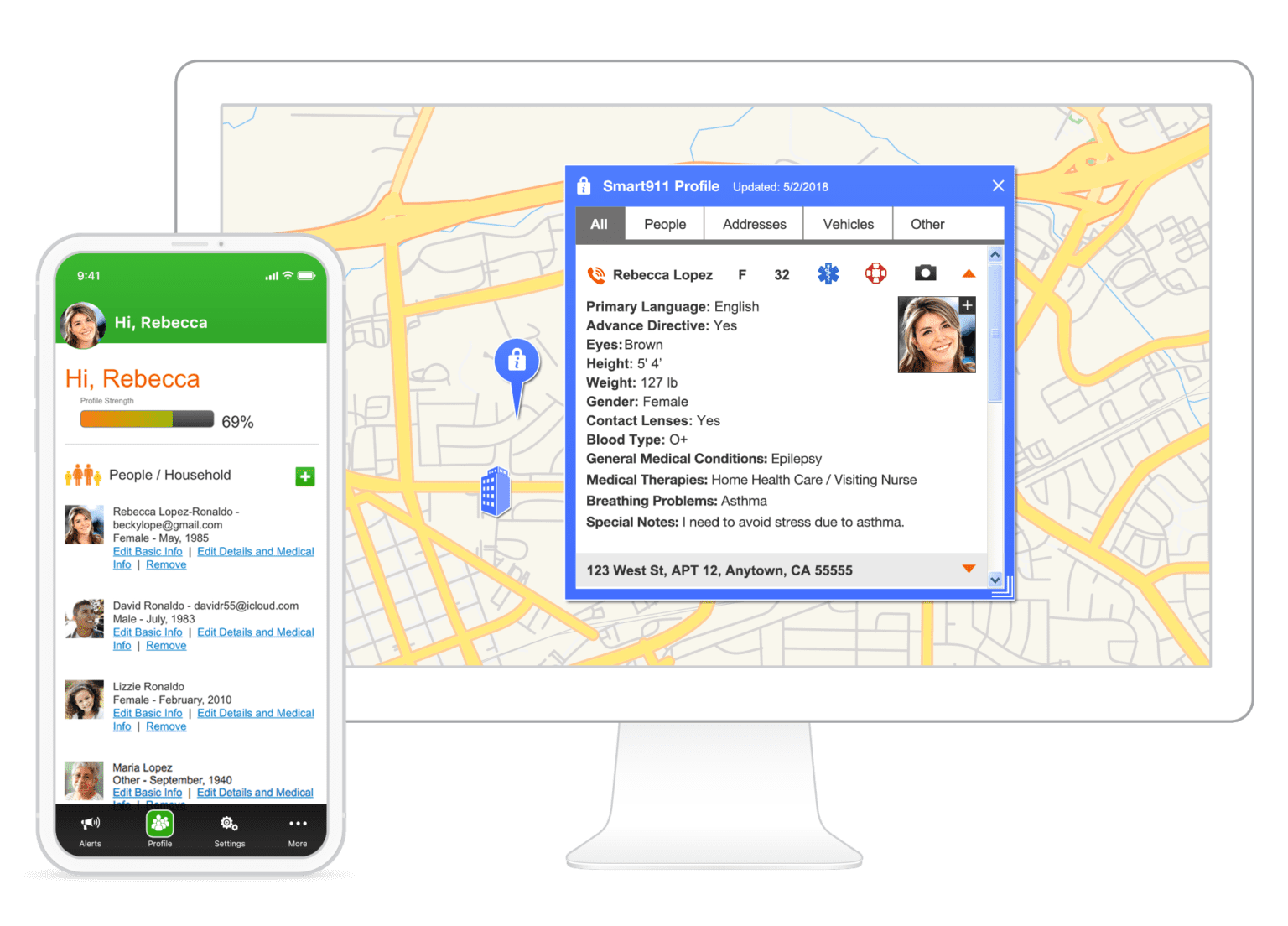 The Rave 911 Suite for First Responders and Emergency Managers