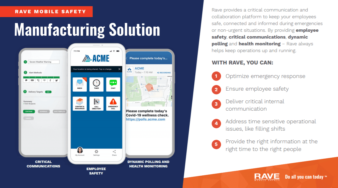 Critical Communication and Collaboration Tools for Manufacturing