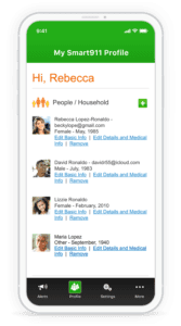 Smart911 Safety Profiles for Improved Emergency Response