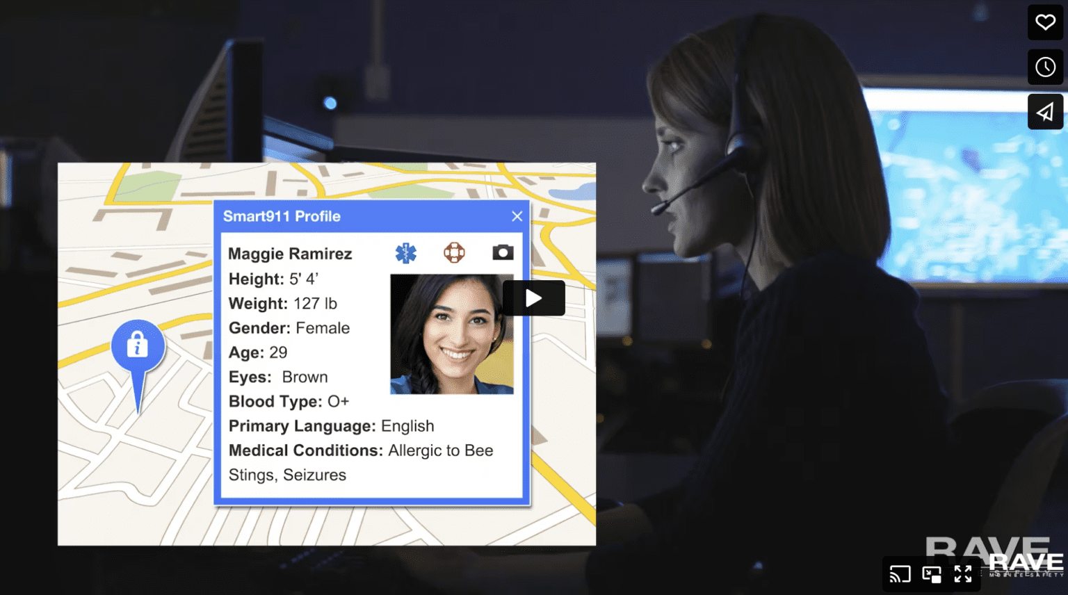 The Rave 911 Suite for First Responders and Emergency Managers
