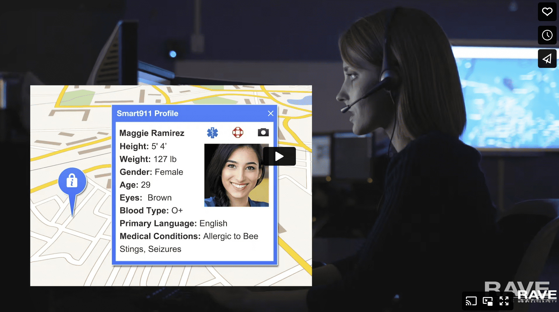The Rave 911 Suite for First Responders and Emergency Managers